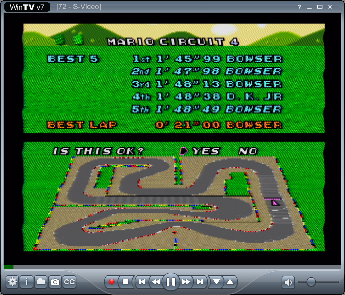 Super Mario Kart (SNES) Mario Circuit 4 TT - YouTube
